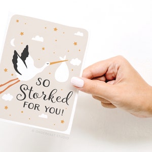 So Storked for You! Greeting Card – GRT0237 - Etsy