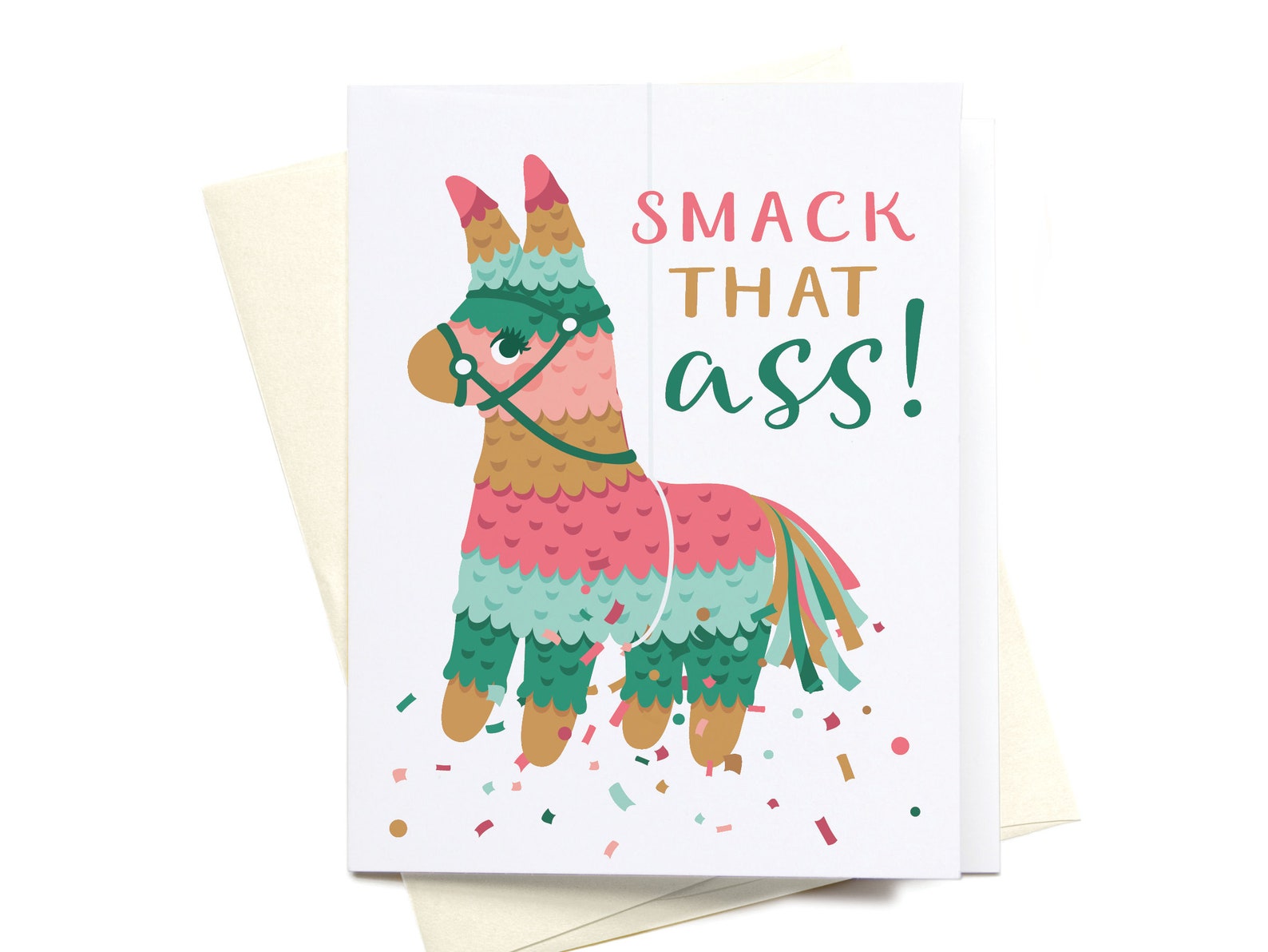 Smack That Ass Piñata Greeting Card GRT0097 - Etsy