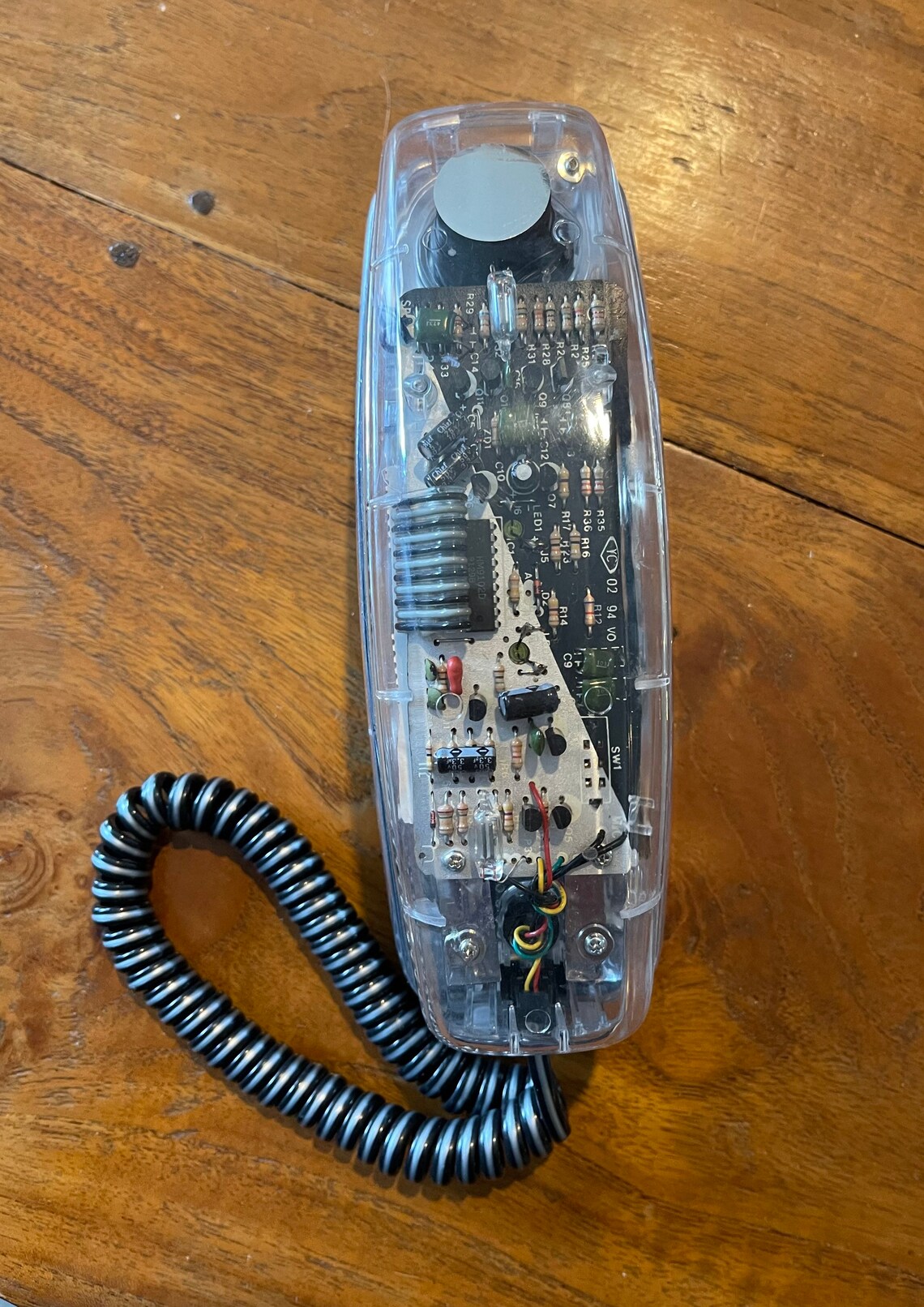 Vintage Conair Clear Landline Phone: 90s Retro Decor - Etsy