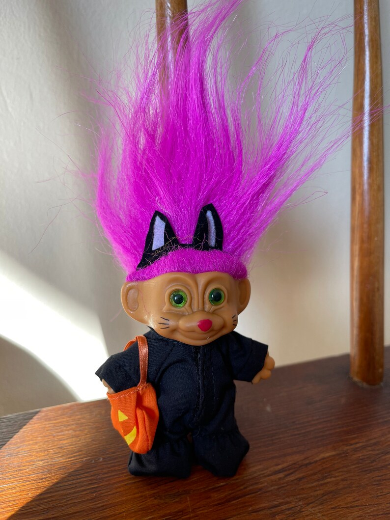 Troll Doll, Russ Halloween Doll, Vintage Troll Doll, Vintage 90s , 3 ...