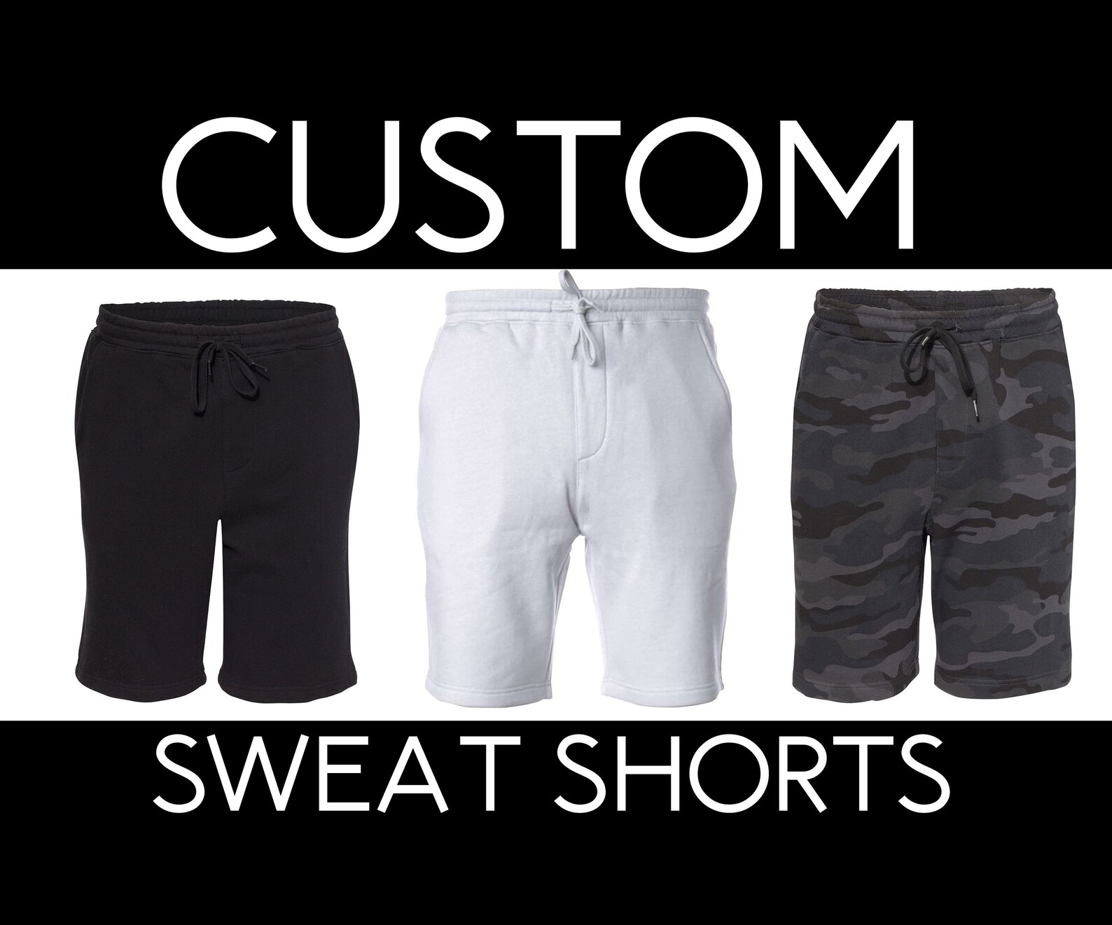 Custom Unisex Sweat Shorts Design Your Own Shorts - Etsy