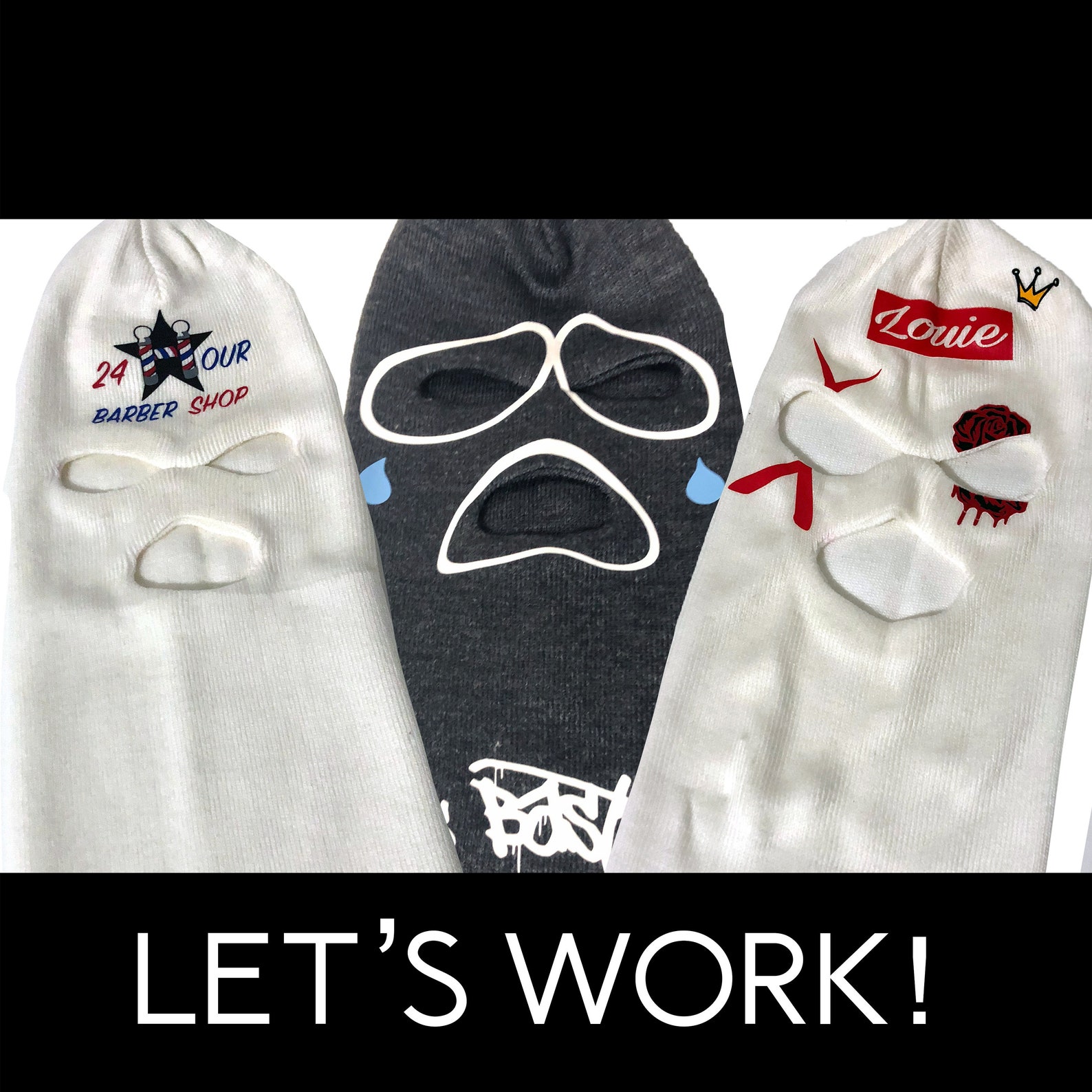 Custom Ski Mask Design Your Own Mask Multiple Color - Etsy Australia