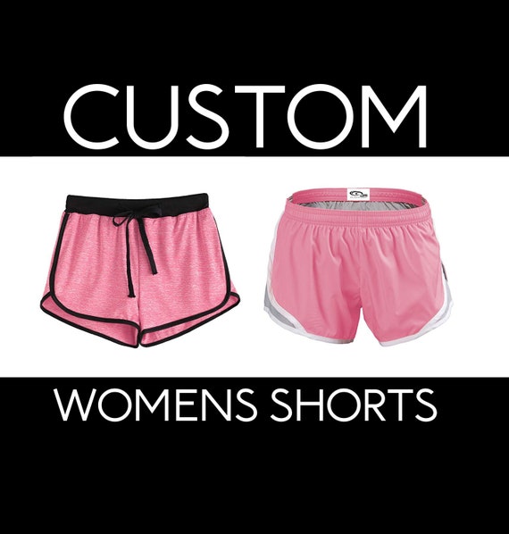 Custom Ladies' Shorts Design Your Own Shorts Cotton or | Etsy
