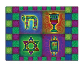 Jewish Cutting Board - Etsy