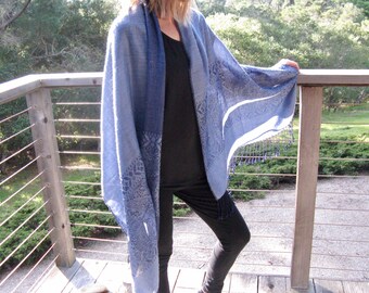 Slate Blue Modern/Contemporary Quilt | Etsy