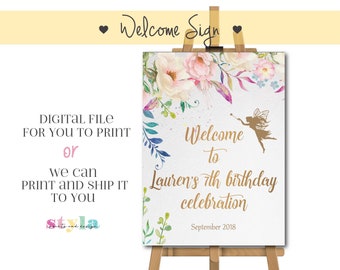 Whimsical Welcome Sign - Etsy