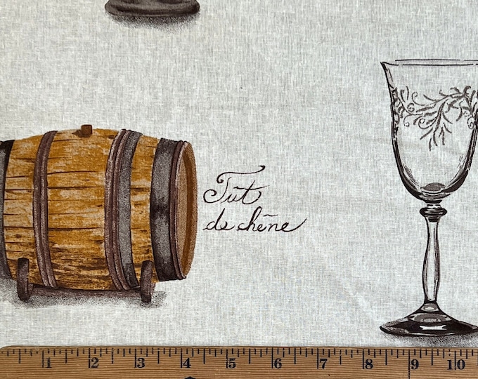 French Blue and White Striped Lisa Border Fabric 60 Wide Priced by the ...