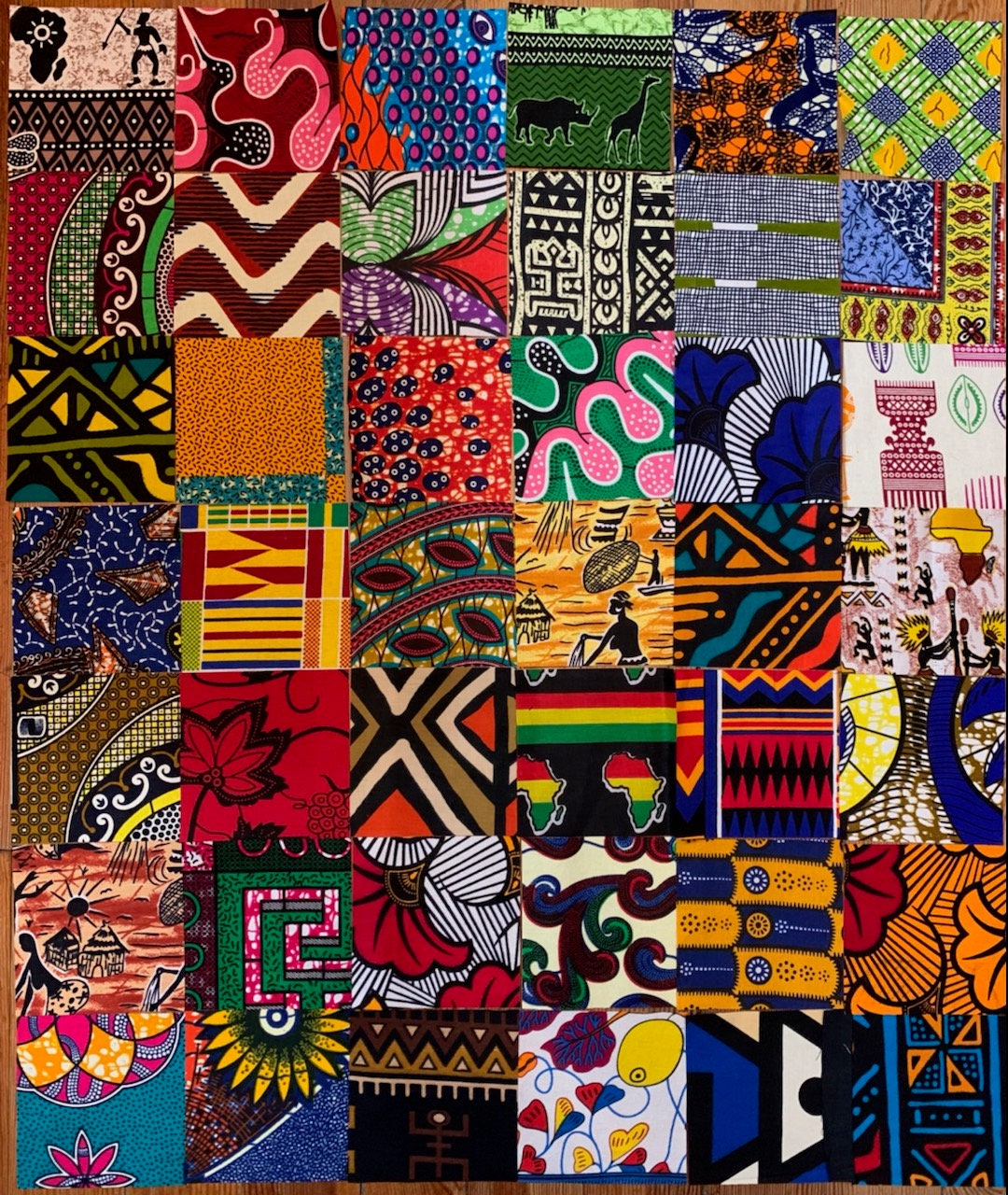 West African Fabric Patterns
