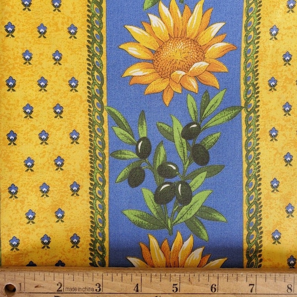 Sunflower Fabric by the Yard - Etsy