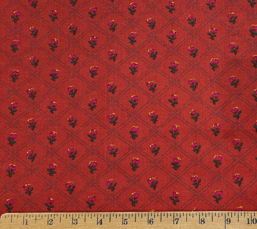Sold by the HALF Yard | French Souleiado Floral All Over Fabric by ...