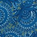 Three Cats Shweshwe Fabric From South Africa | Golden Yellow, Navy, and ...