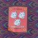 Three Cats Shweshwe Fabric From South Africa | Blue, Orange and Lime ...