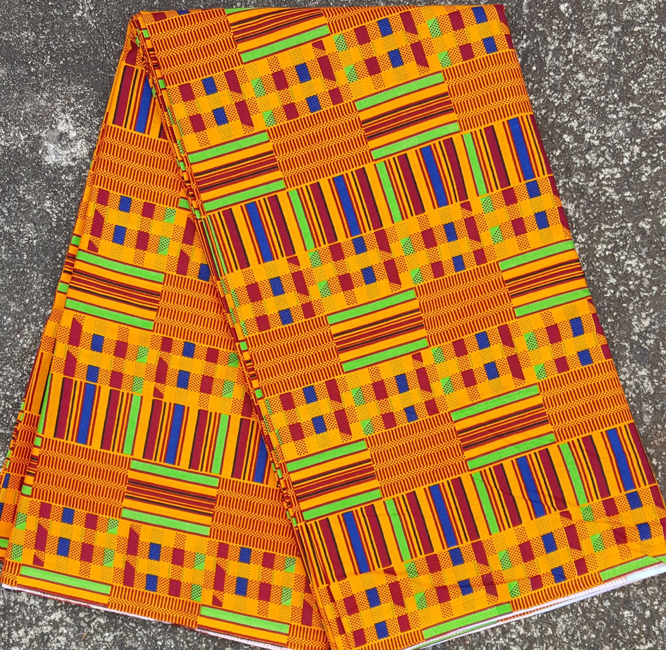 West African Textiles Kente Cloth