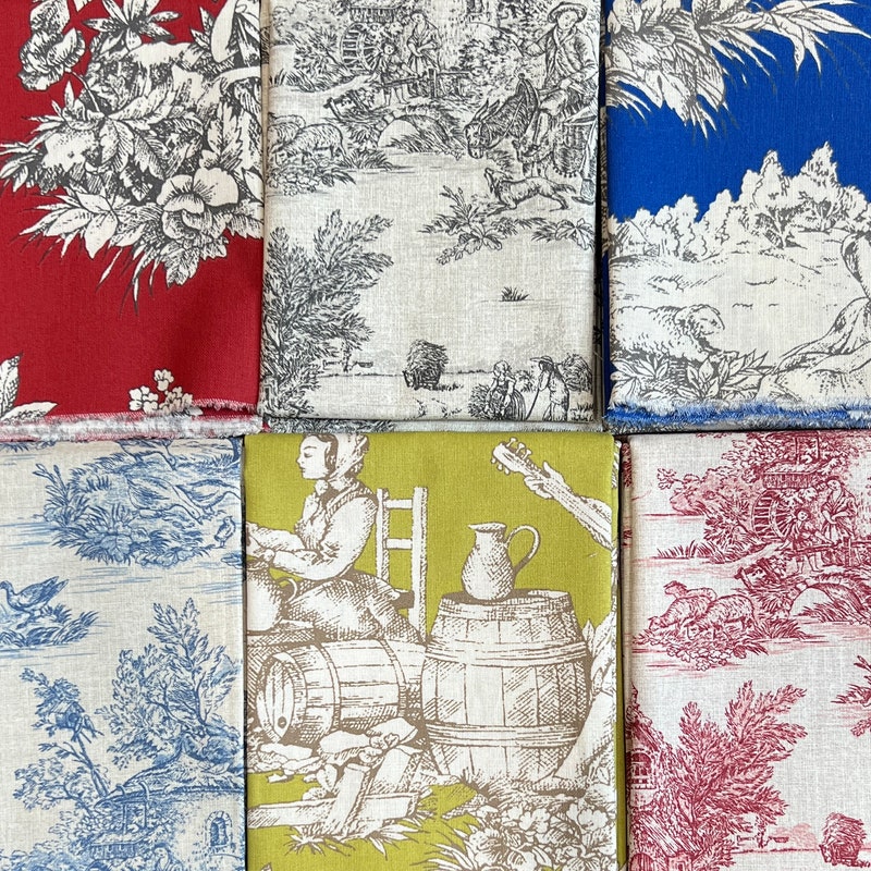 French Fabric - Etsy