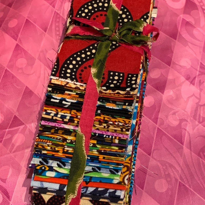 Afro Fabric Collage - Etsy