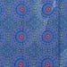 Three Cats Shweshwe Fabric From South Africa | Blue, Orange and Lime ...