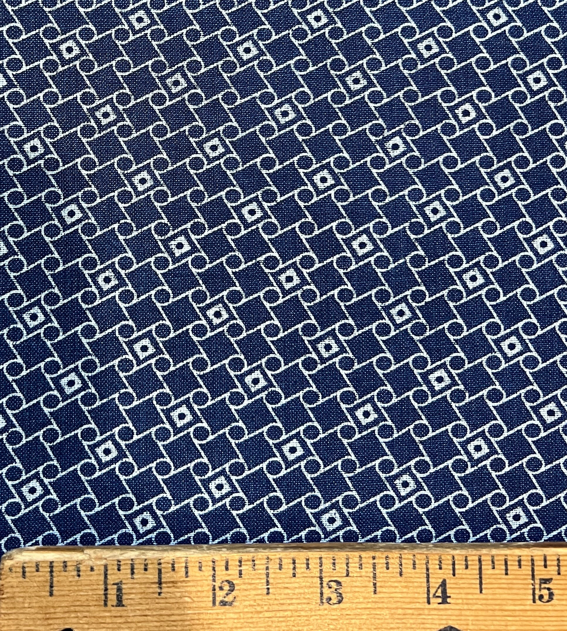 Three Cats Shweshwe Fabric From South Africa | White on Indigo | Small ...