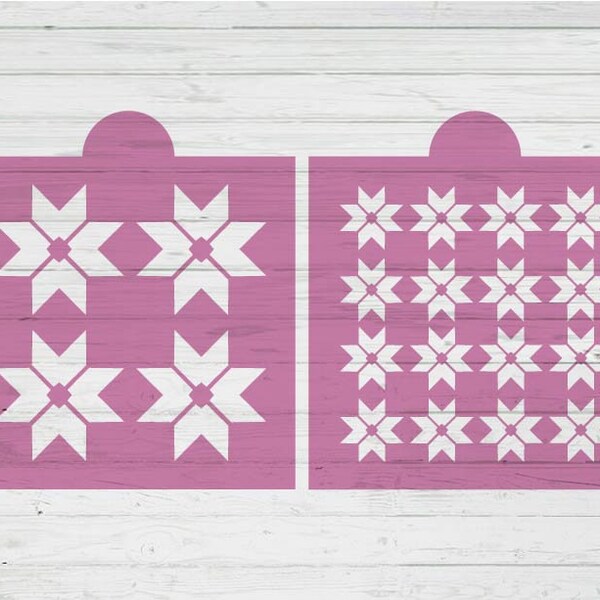 Quilt Stencil Svg - Etsy