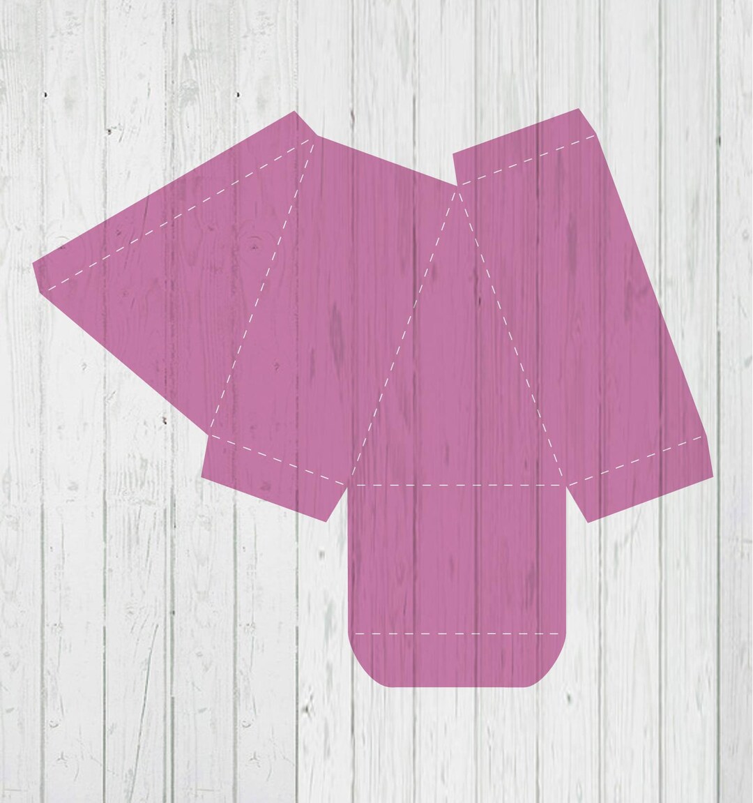 Cake Slice Box Cut File Template Png Svg Dxf Ai Files - Etsy Canada