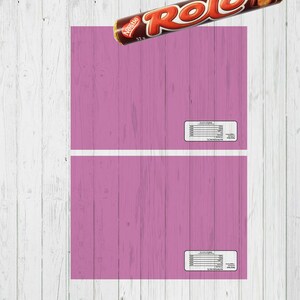 Rolo WRAPPER Templates Png Svg Dxf Ai Files - Etsy