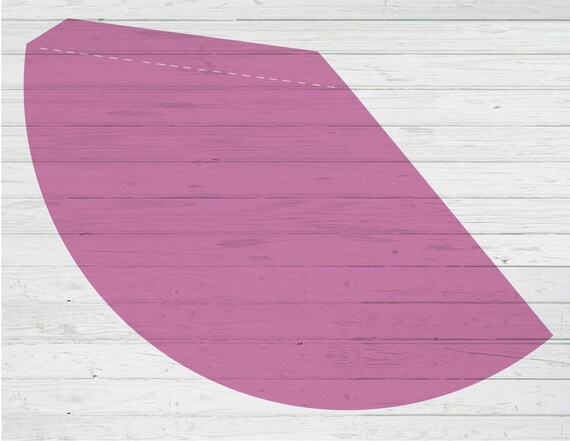 Large Paper Cone Cut File Template Png Svg Dxf Ai Files | Etsy