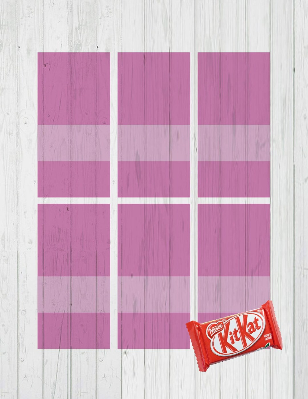 Kit Kat Mini BAND Templates Png Svg Dxf Ai Psd Layered Files - Etsy ...