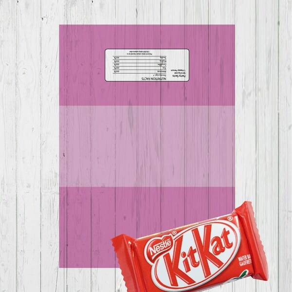 Kit Kat Wrapper - Etsy