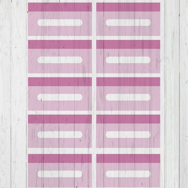 Crayon Wrapper Template - Etsy