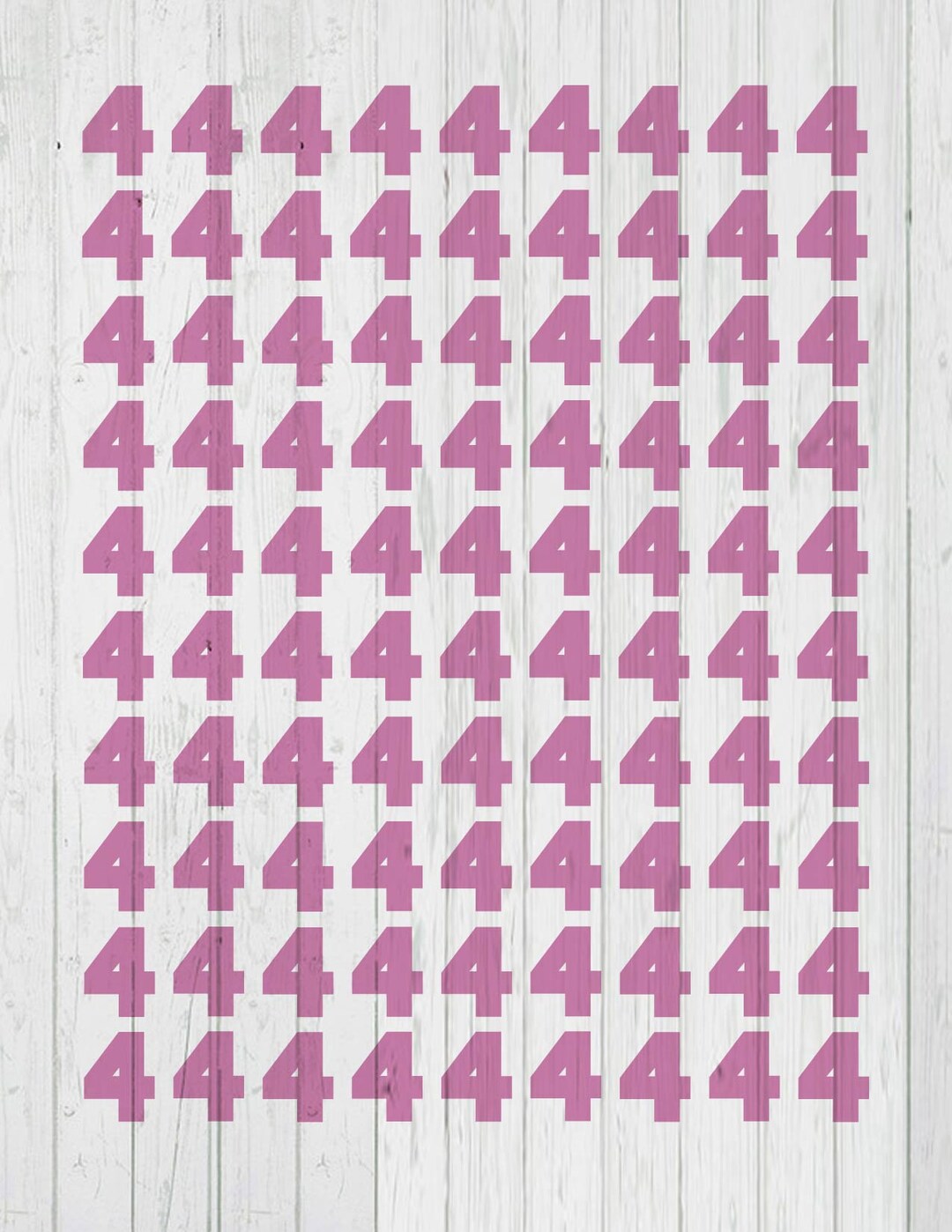 4 confetti printable template cut file template png svg dxf ai - Etsy ...