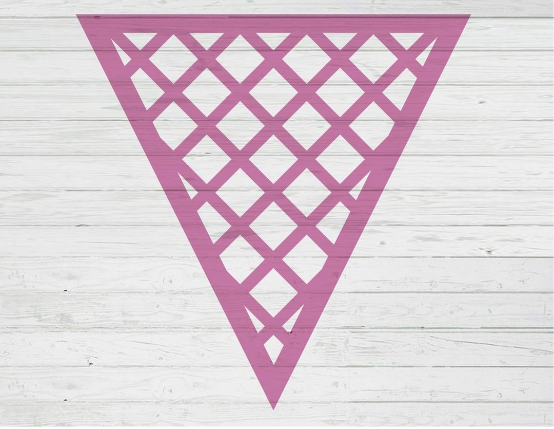 Triangle Banner Cut File Template Png Svg Dxf Ai Files - Etsy