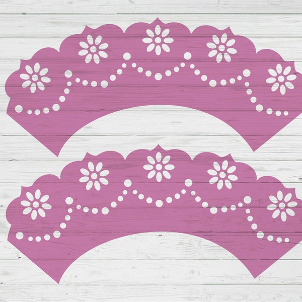 Lace Cupcake Wrapper - Etsy