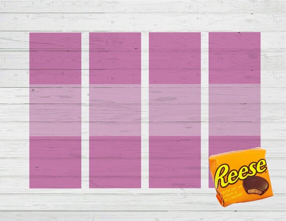 Reese WRAPPER templates png svg dxf ai files Paper, Party & Kids ...