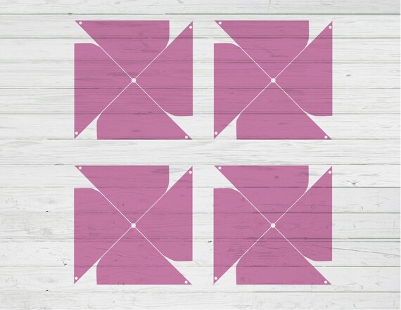 Mini Pinwheel Cut File Template Png Svg Dxf Ai Layered Files - Etsy Finland