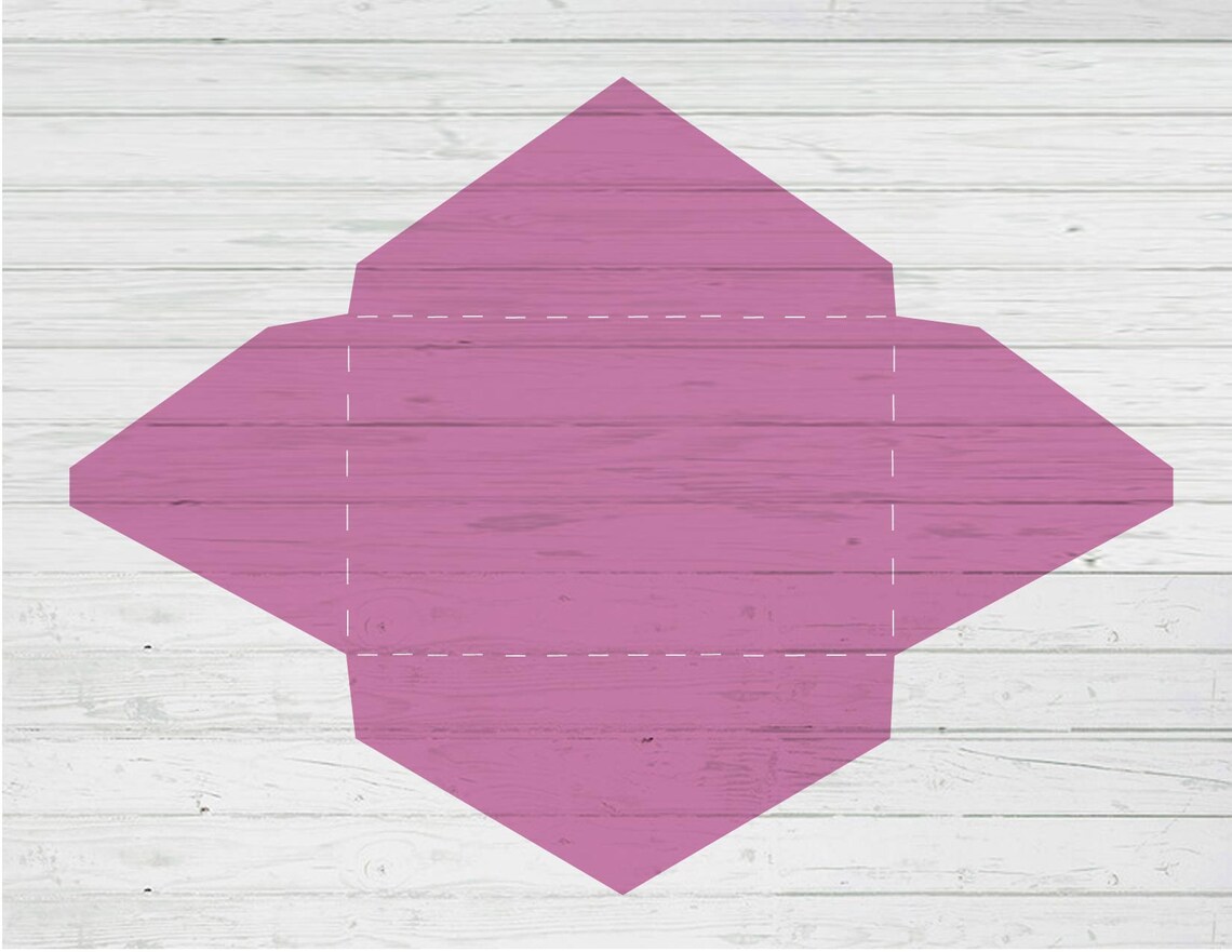 Envelope Cut File Template Png Svg Dxf Ai Files - Etsy