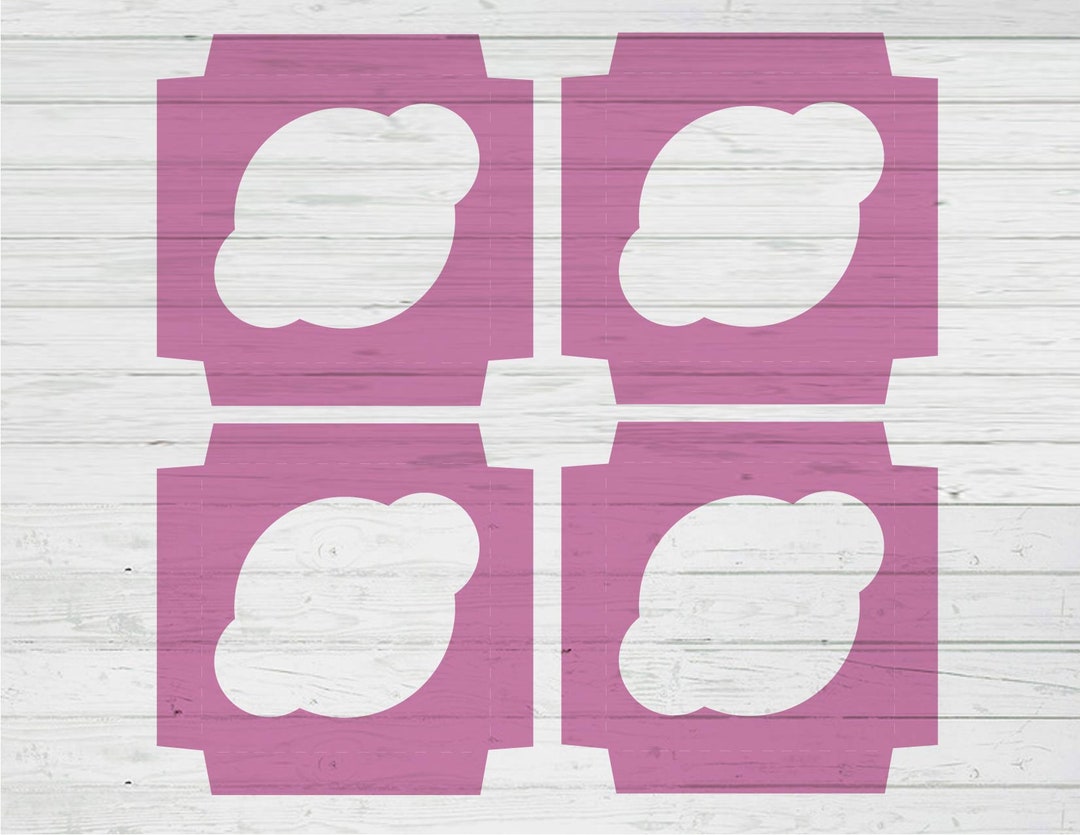 Cupcake Holders Tray Cut File Template Png Svg Dxf Ai Files - Etsy