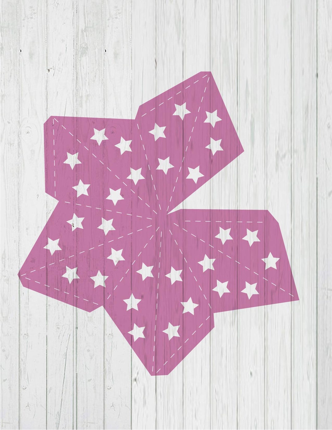 Star cut file template png svg dxf ai files - Etsy Portugal