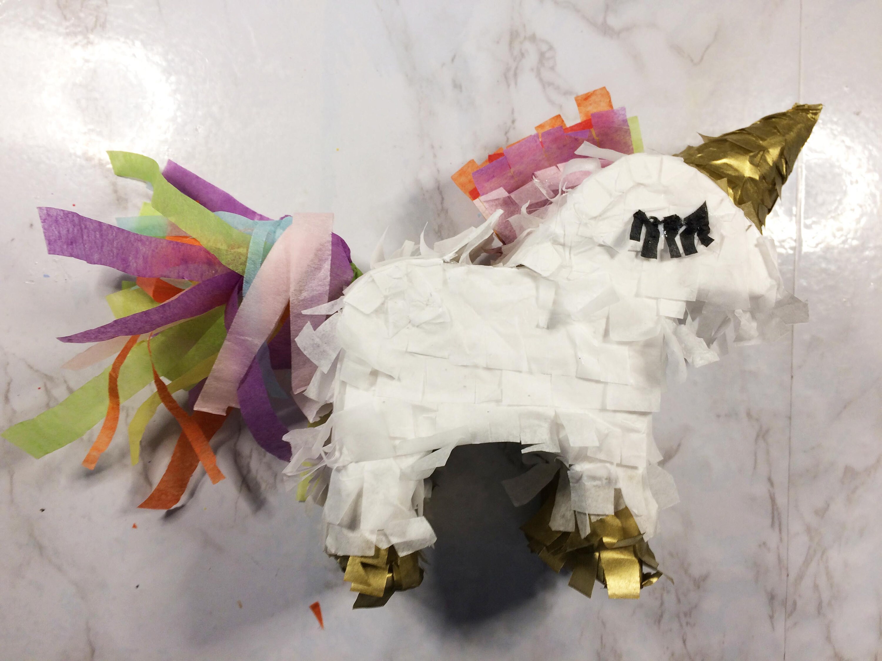 Mini Unicorn Piñata Cut File Template Png Svg Dxf Ai Files | Etsy