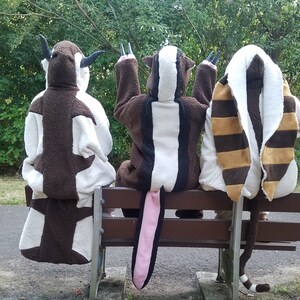 FULL FLUFF Faux Fur Sky Bison Cosplay Inspired Kigurumi Air Bender ...