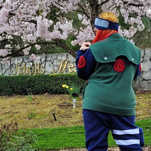 Naruto Jonin Vest - Etsy