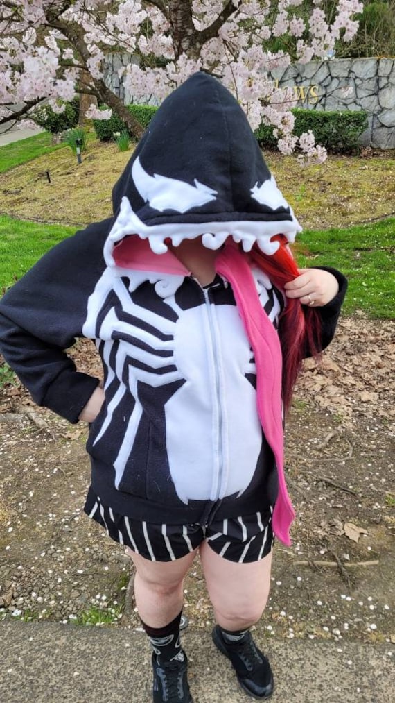 Venomous Spider Inspired COSPLAY HOODIE Arachnid Inspired | Etsy