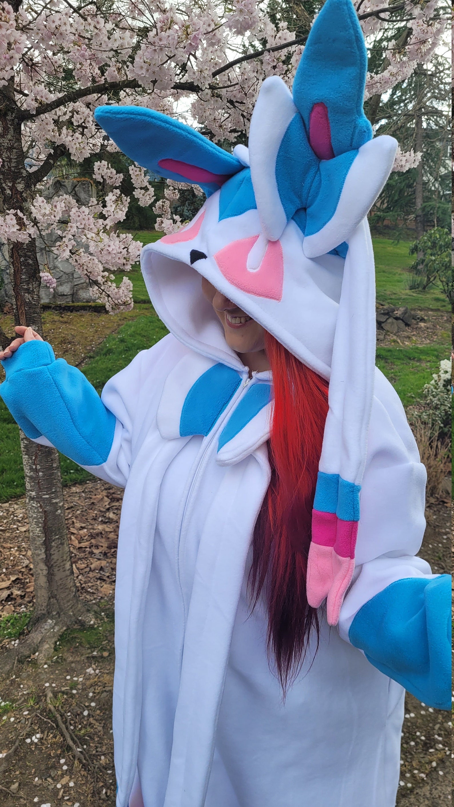 BLUE Fairy Ribbon Evolution Fox Inspired Cosplay Adult - Etsy