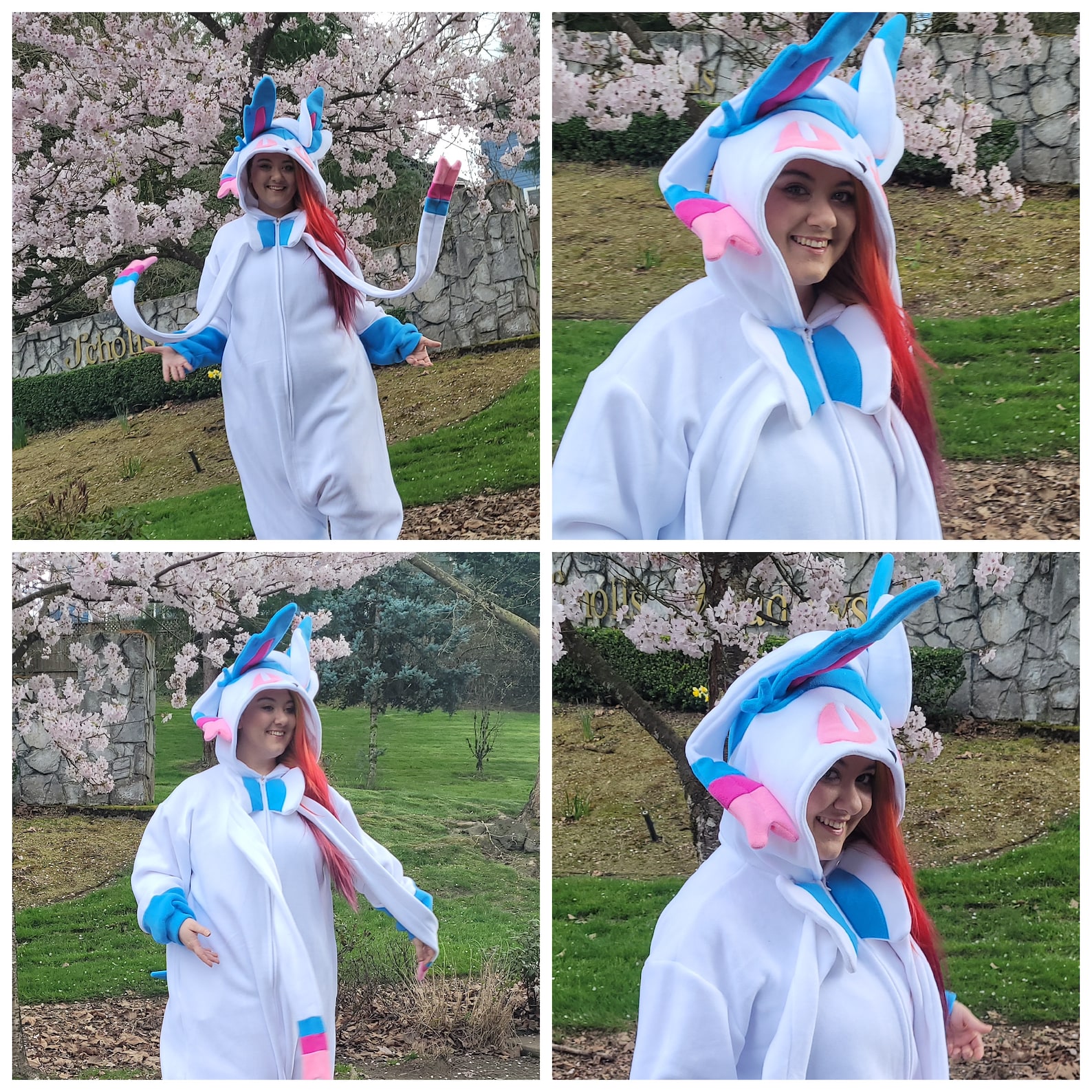 BLUE Fairy Ribbon Evolution Fox Inspired Cosplay Adult - Etsy