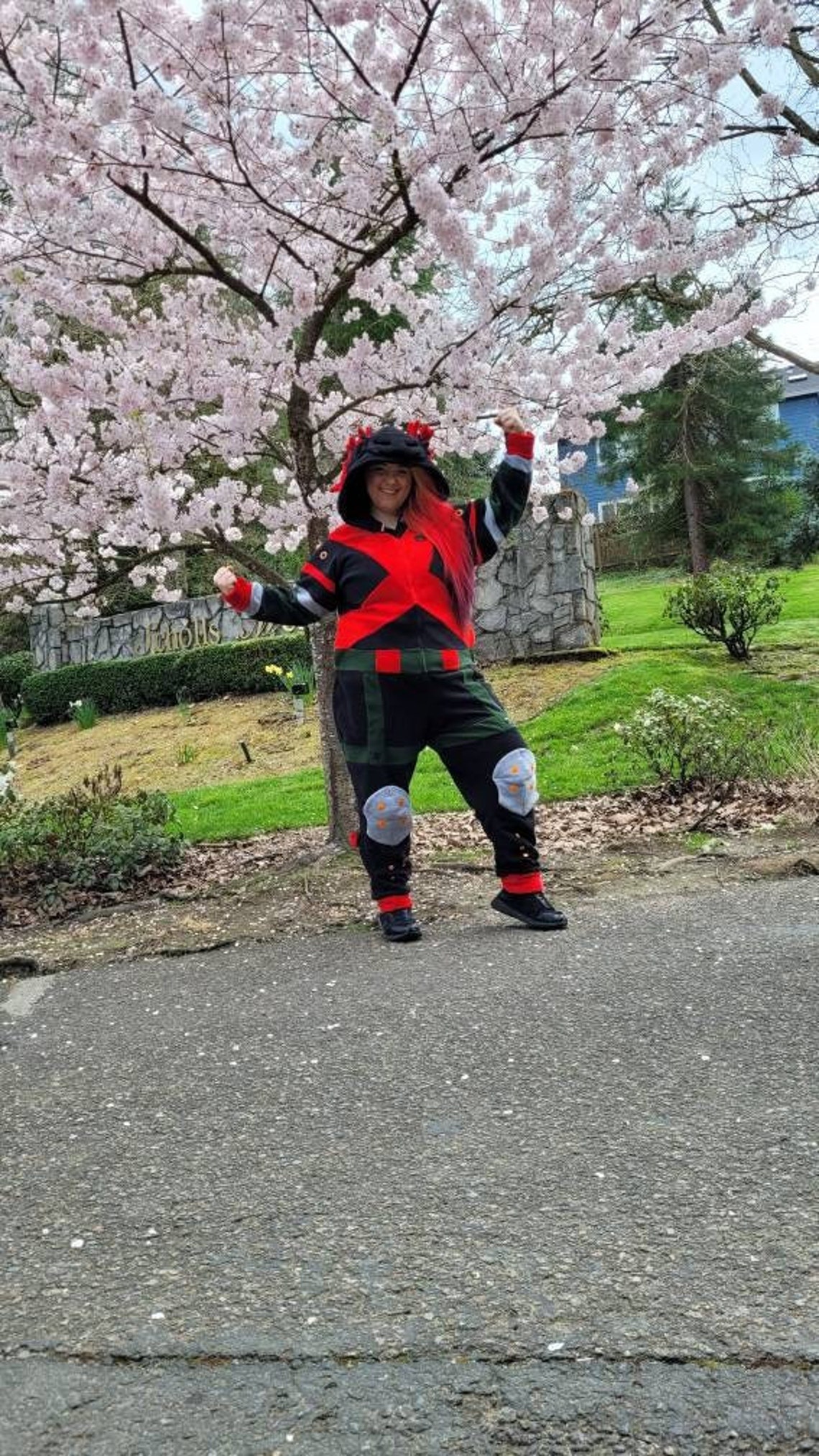 Explosive Hero Inspired Cosplay ADULT Kigurumi Onesie My - Etsy