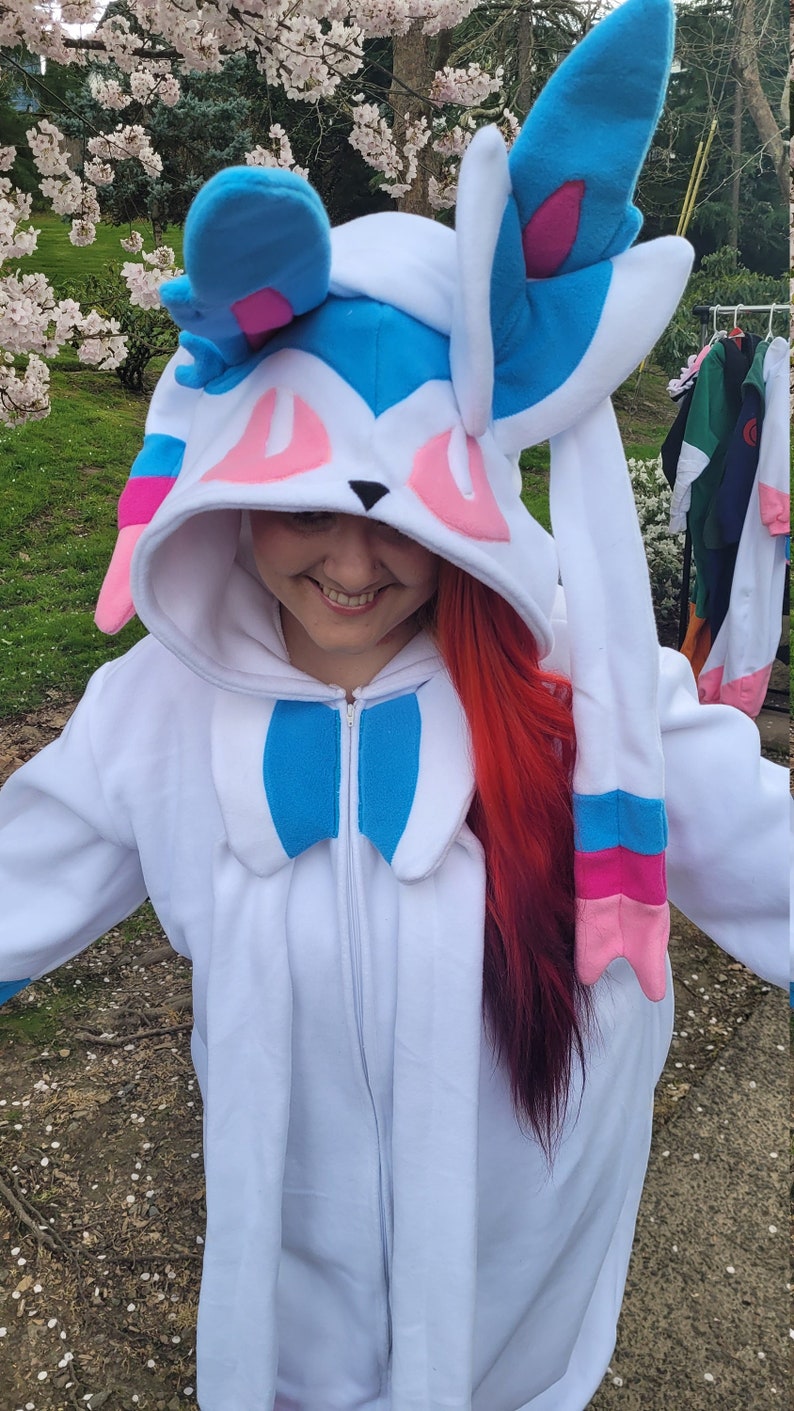 BLUE Fairy Ribbon Evolution Fox Inspired Cosplay Adult - Etsy