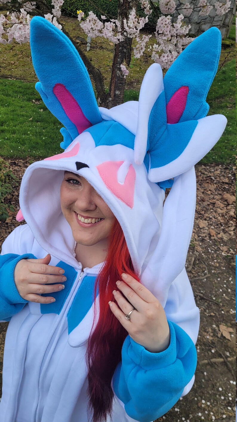 BLUE Fairy Ribbon Evolution Fox Inspired Cosplay Adult - Etsy