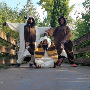 FULL FLUFF Faux Fur Sky Bison Cosplay Inspired Kigurumi Air Bender ...