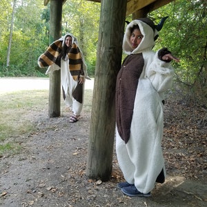 FULL FLUFF Faux Fur Sky Bison Cosplay Inspired Kigurumi Air Bender ...