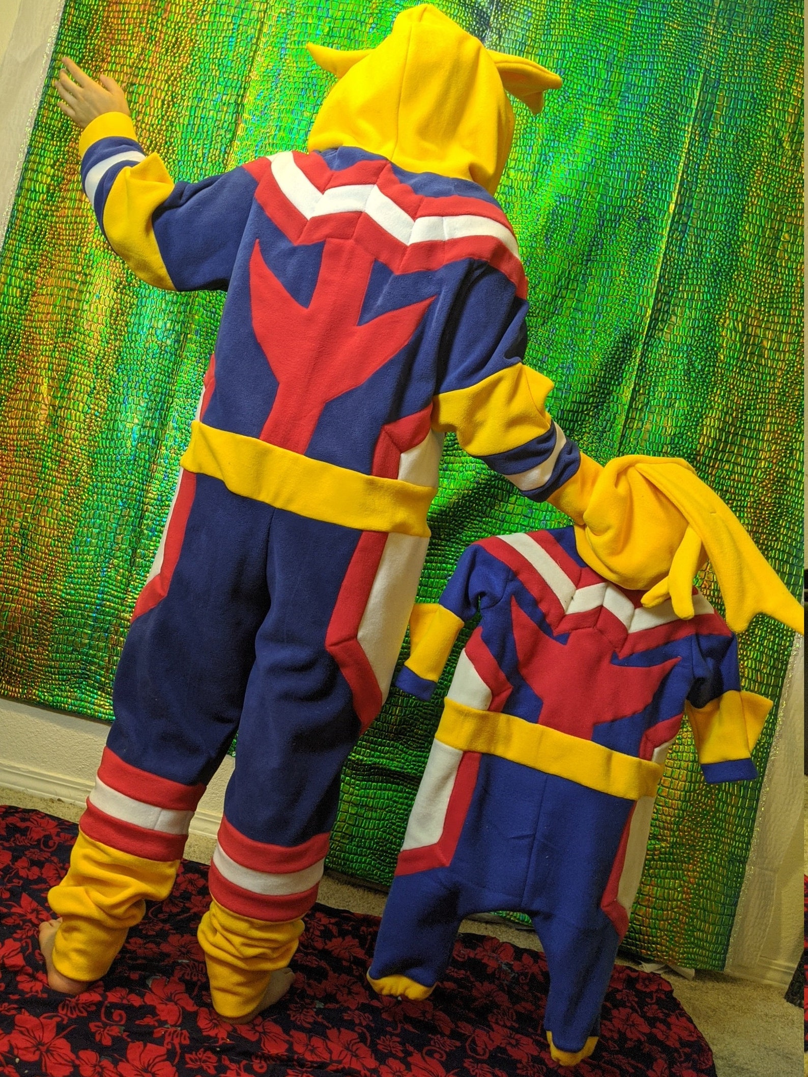 CHILD All Might-y Hero COSPLAY Inspired Kigu Onesie All for - Etsy