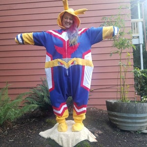 Super Hero Inspired Cosplay ADULT Kigurumi Onesie, All for One for All ...