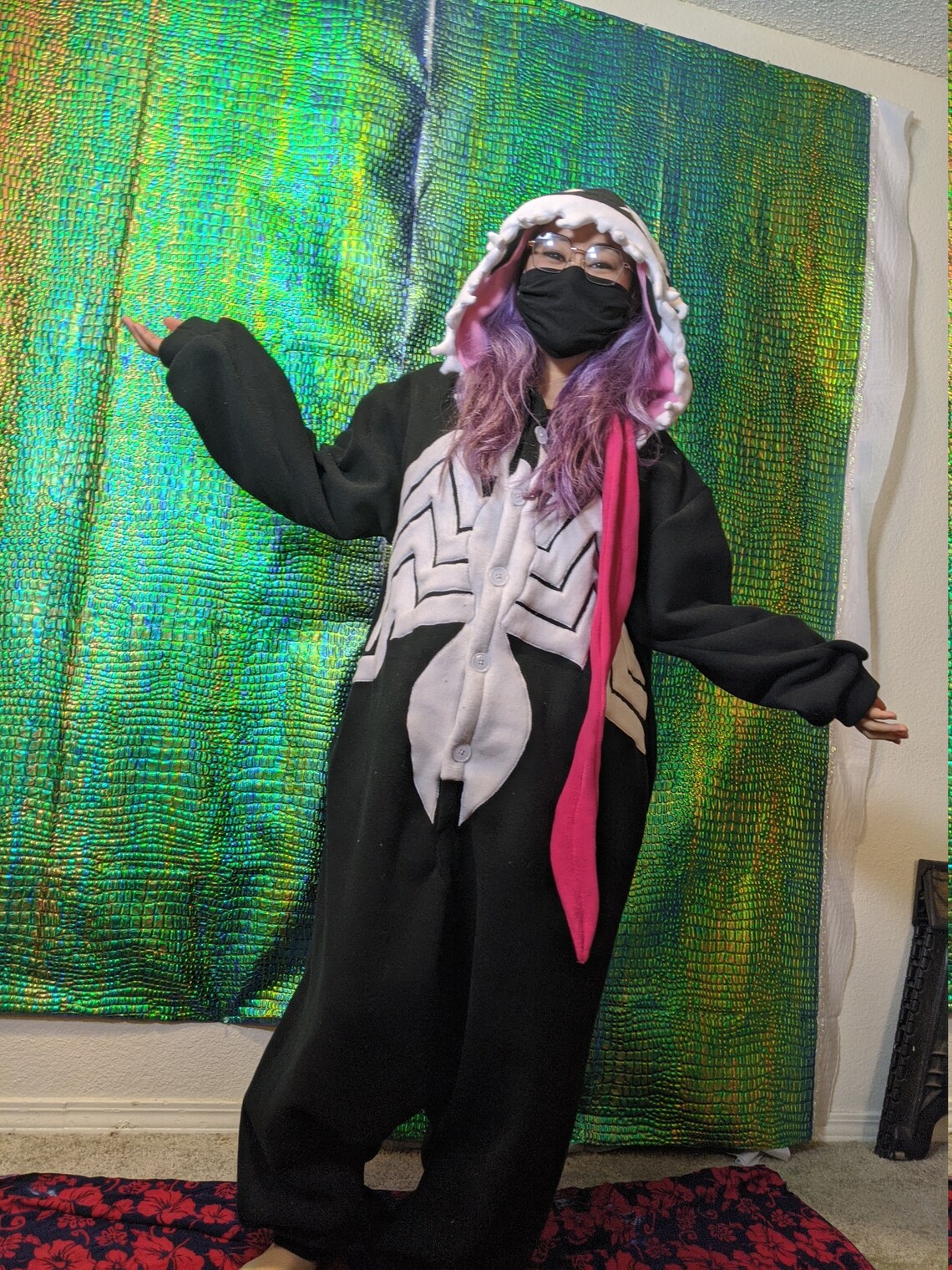 Venomous Spider Cosplay Inspired Kigurumi Adult Style Onesie | Etsy